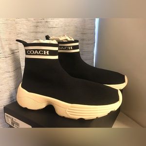 Coach | Shoes | Coach C23 Knit Sock Sneakers 55b | Poshmark